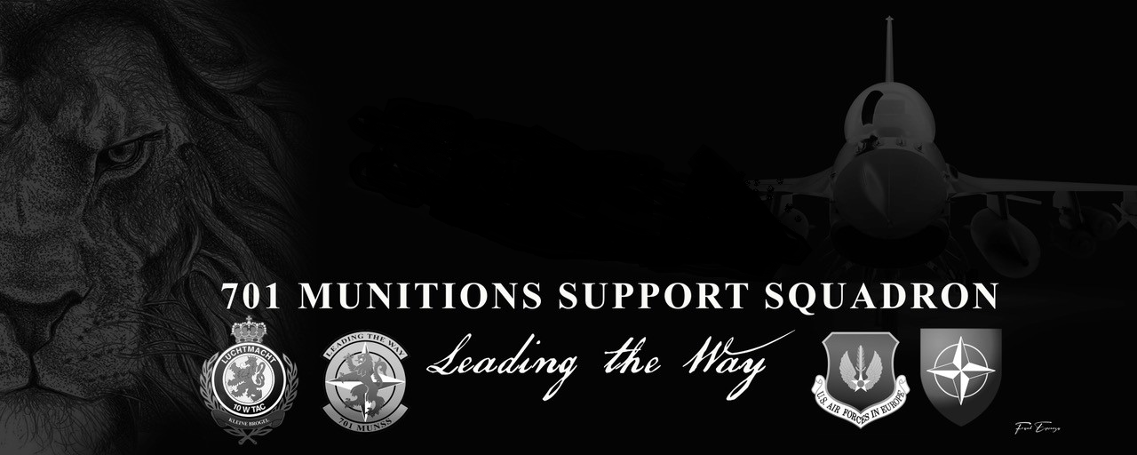 701st MUNSS - Kleine Brogel Air Base, Belgium